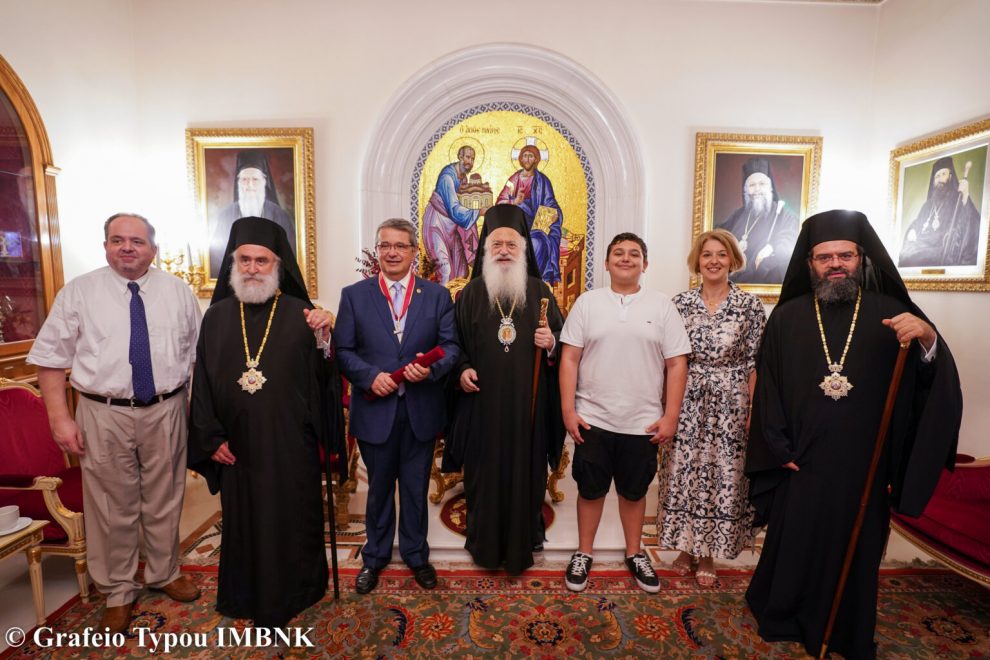 Η ΙΕΡΑ ΜΗΤΡΟΠΟΛΗ ΒΕΡΟΙΑΣ ΤΙΜΗΣΕ ΠΑΝΗΓΥΡΙΚΑ ΤΟΝ ΚΑΘΗΓΗΤΗ ΤΟΥ ΔΠΘ ΜΑΝΟΛΗ ...